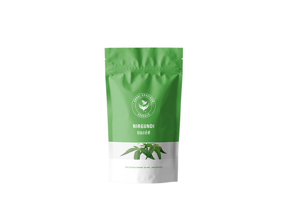 Nochi Leaf Powder / Nirgundi - Annai Aravindh Herbals (P) Ltd